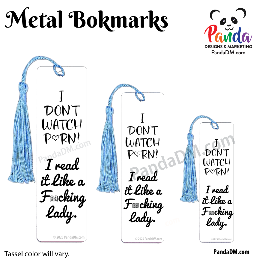 I'm a Lady Bookmark (Plain version) – Panda Designs & Marketing